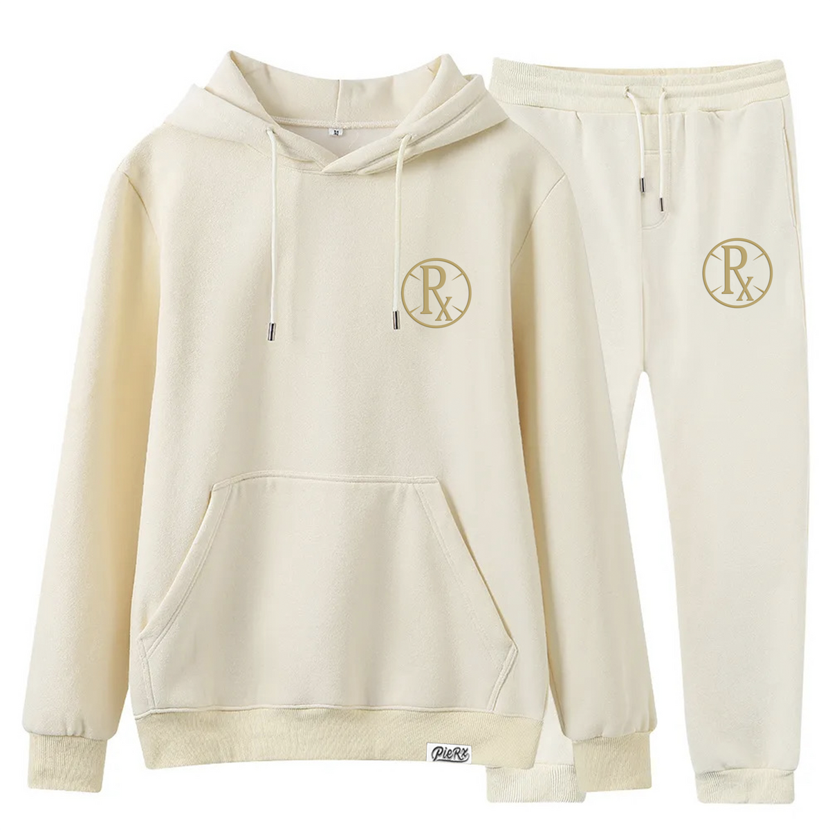 Rx Sweat Suit - Cream – Pie-Rx Clothing