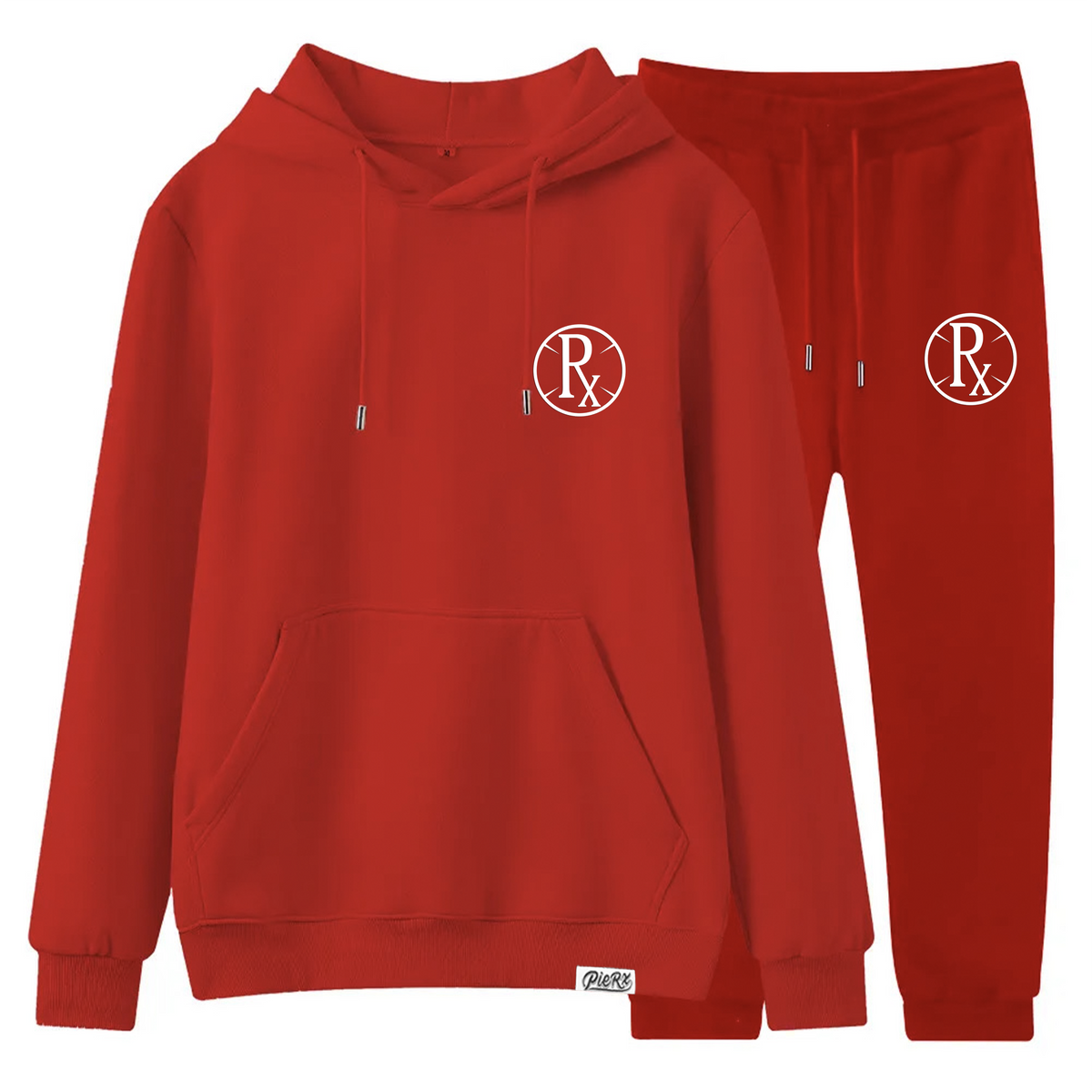 Rx Sweat Suit - Red – Pie-Rx Clothing