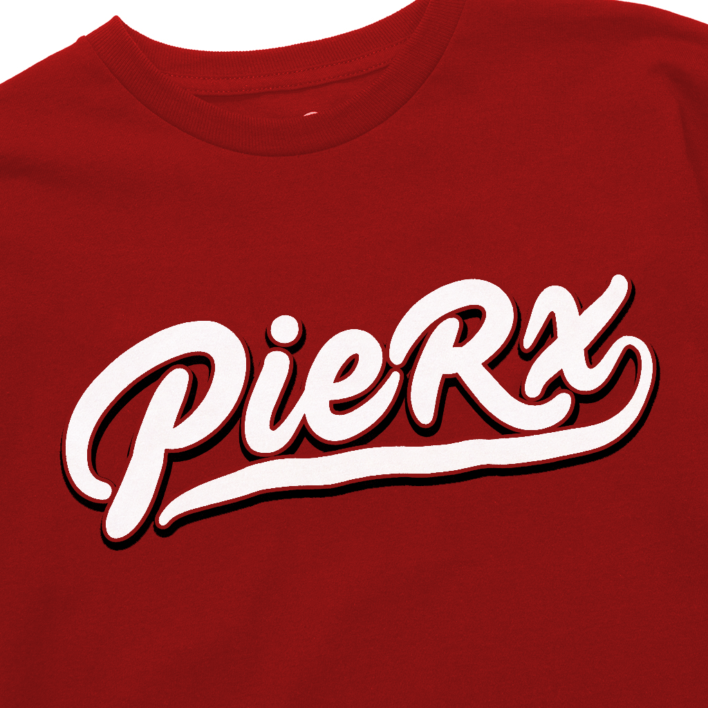 Whip Game Tee - Red – Pie-Rx Clothing