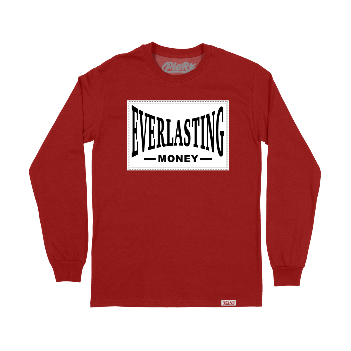 Everlasting Money Long Sleeve Shirt - Red – Pie-Rx Clothing